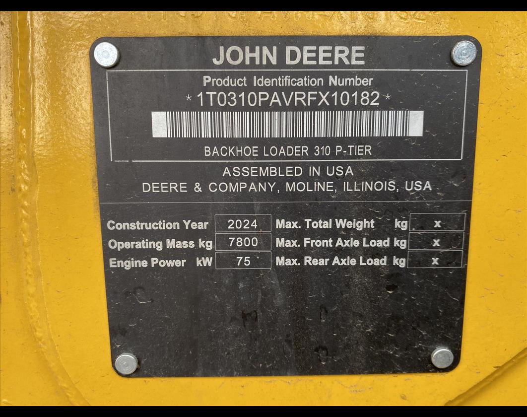 4Rivers Equipment | construction | John Deere | 310P Backhoe | 1209068